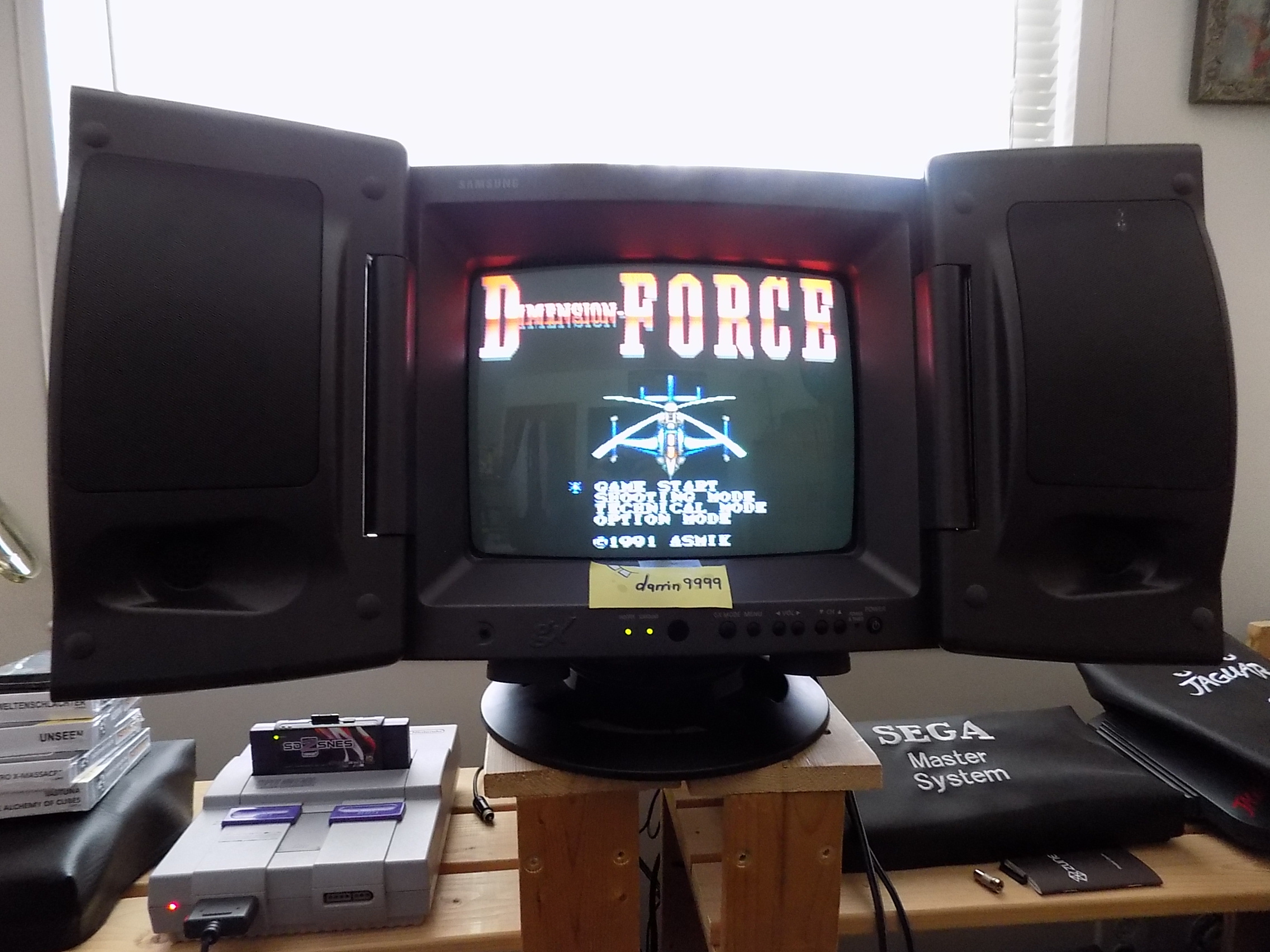 Score on D-Force for Super Nintendo / Super Famicom (SNES) by Darrin ...