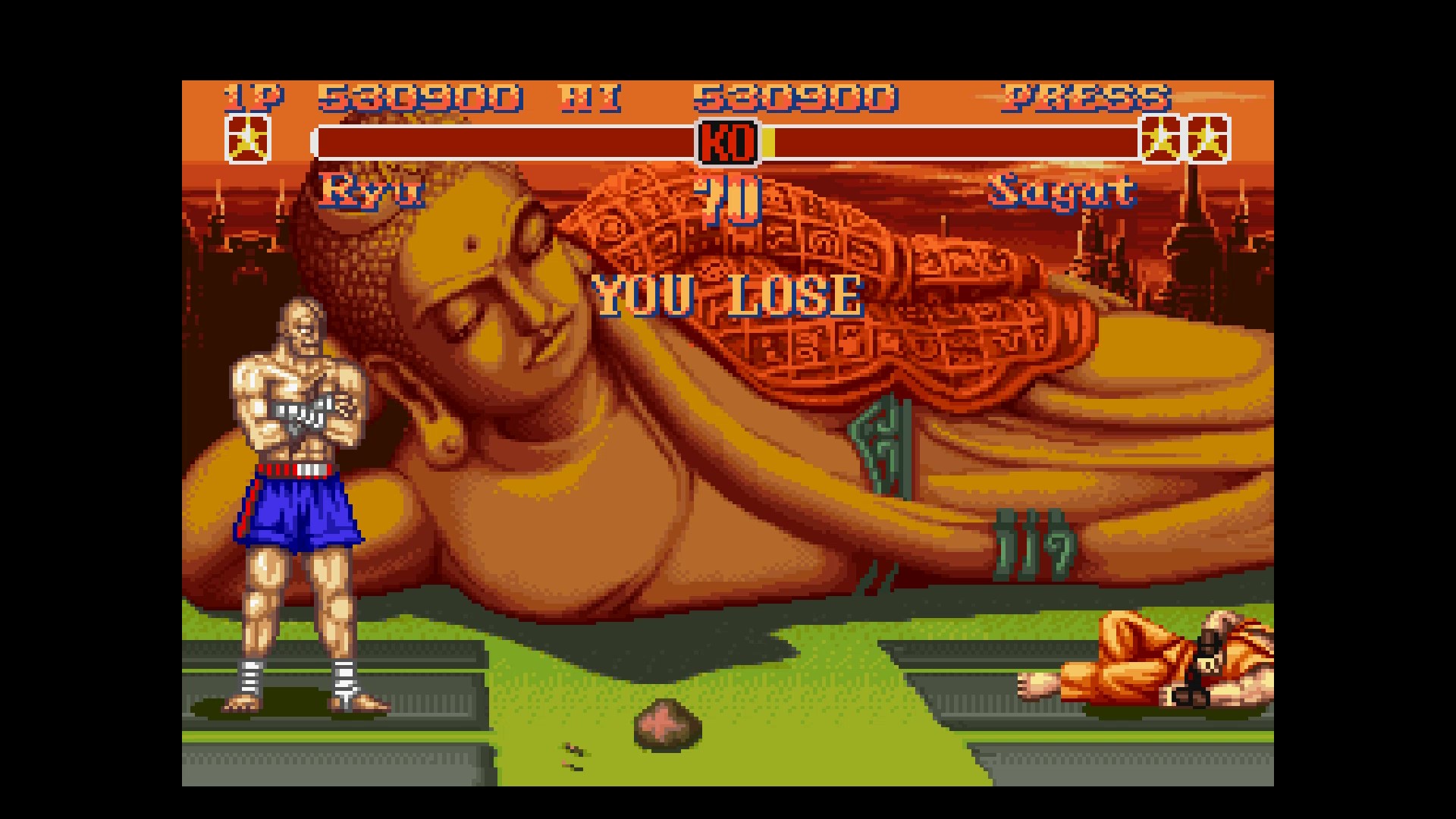 Score on Super Street Fighter II: The New Challengers for Super ...