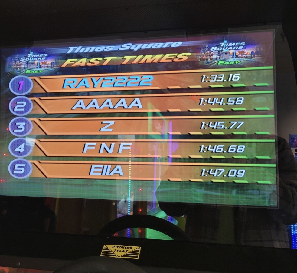 Score on The Fast and the Furious for Arcade by Ray2222 | Lvl Up Score