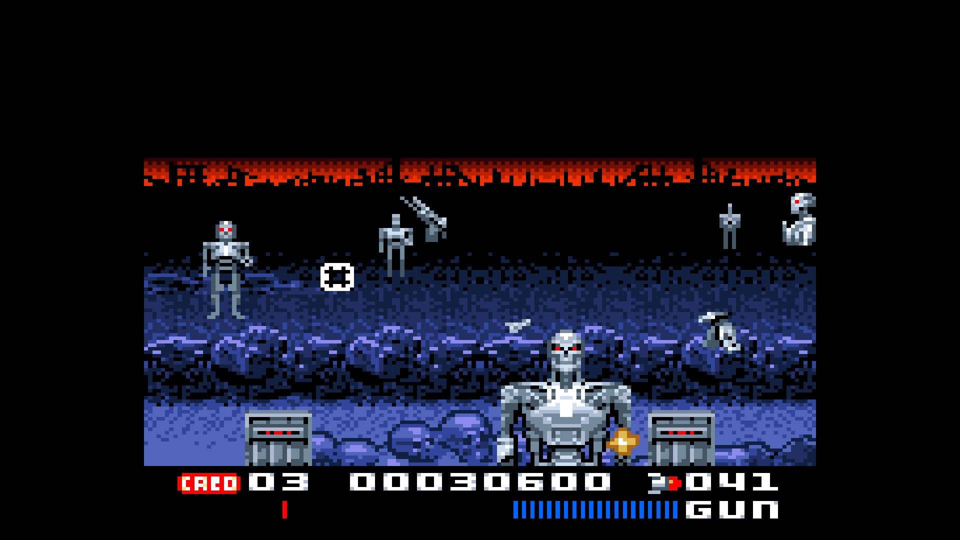 Score on T2: The Arcade Game for Sega Game Gear by Player1 | Lvl Up Score