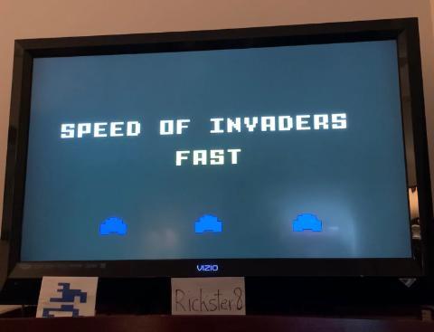 Score on Space Invaders for Intellivision by Rickster8 | Lvl Up Score