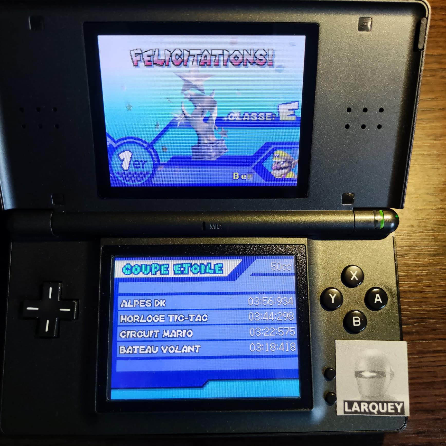 Score on Mario Kart DS for Nintendo DS by Larquey | Lvl Up Score