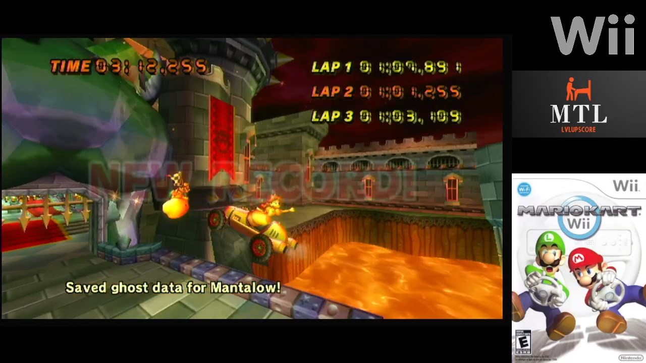 Score on Mario Kart Wii for Nintendo Wii by Mantalow | Lvl Up Score