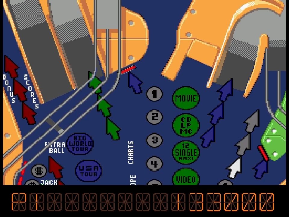 Score on Pinball Dreams for Super Nintendo / Super Famicom (SNES) by ...