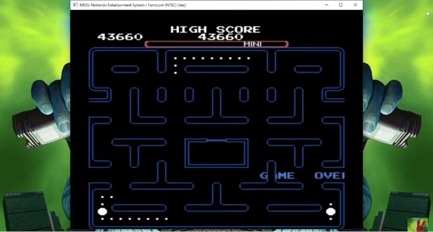 Score on Ms. Pac-Man for Nintendo Entertainment System / Famicom (NES ...