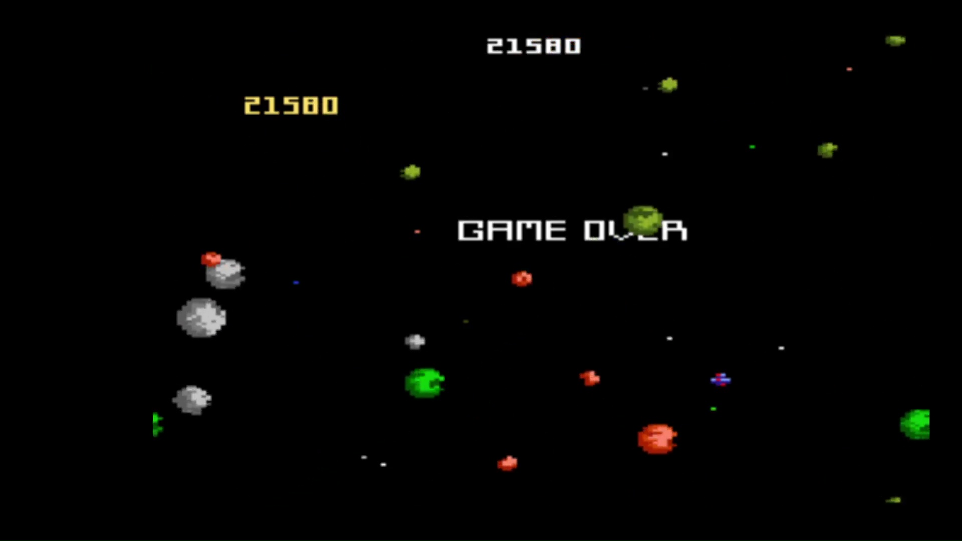 Score on Asteroids for Atari 7800 by el_pasi | Lvl Up Score