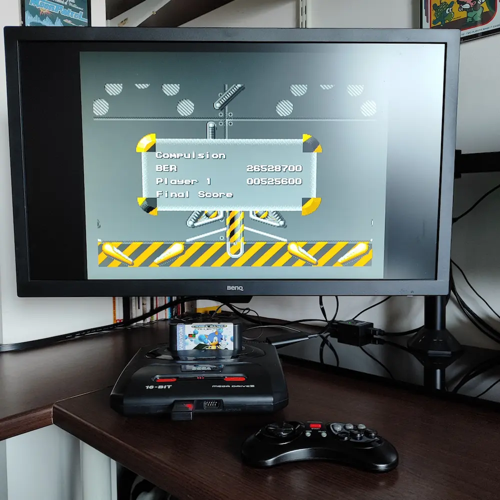 Score on Virtual Pinball for Sega Mega Drive / Genesis by Larquey | Lvl ...