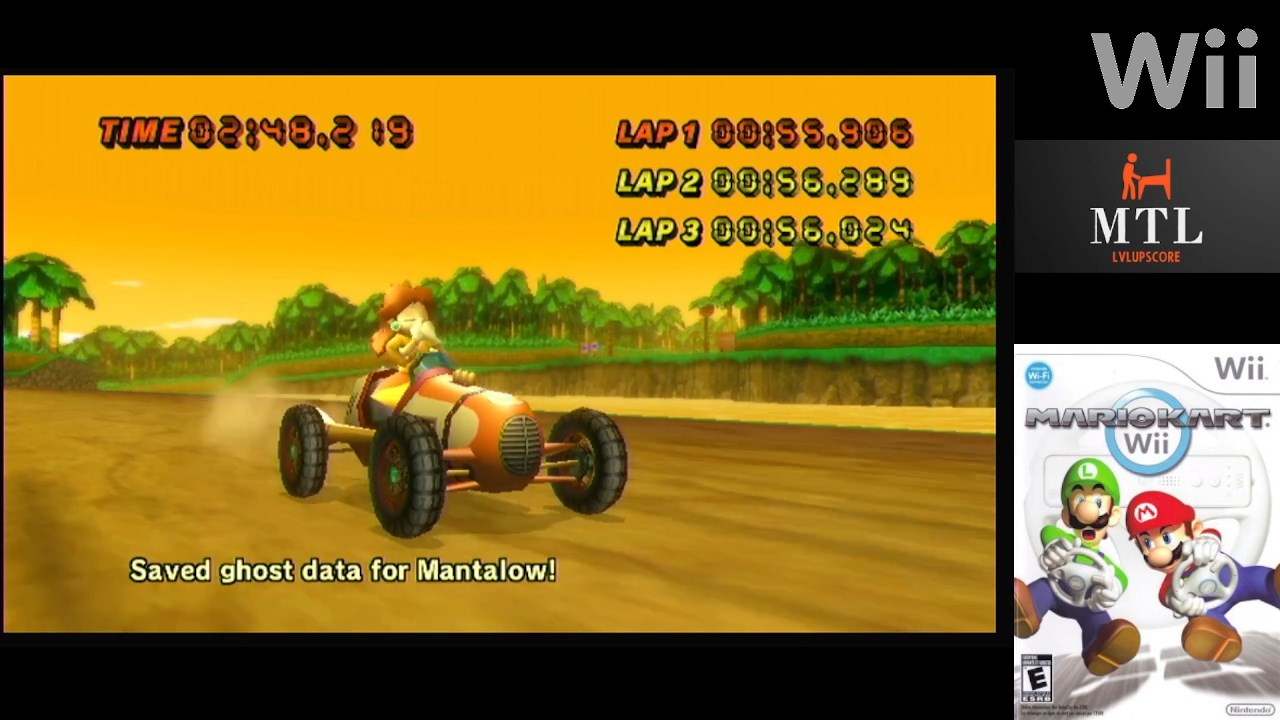 Score on Mario Kart Wii for Nintendo Wii by Mantalow | Lvl Up Score